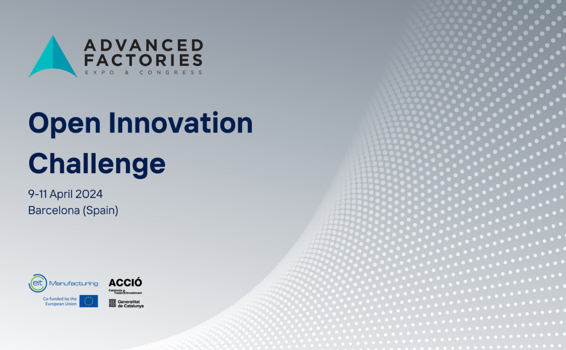 Advanced Factories Open Innovation Challenge 2024 (Meetings) - IDEPA